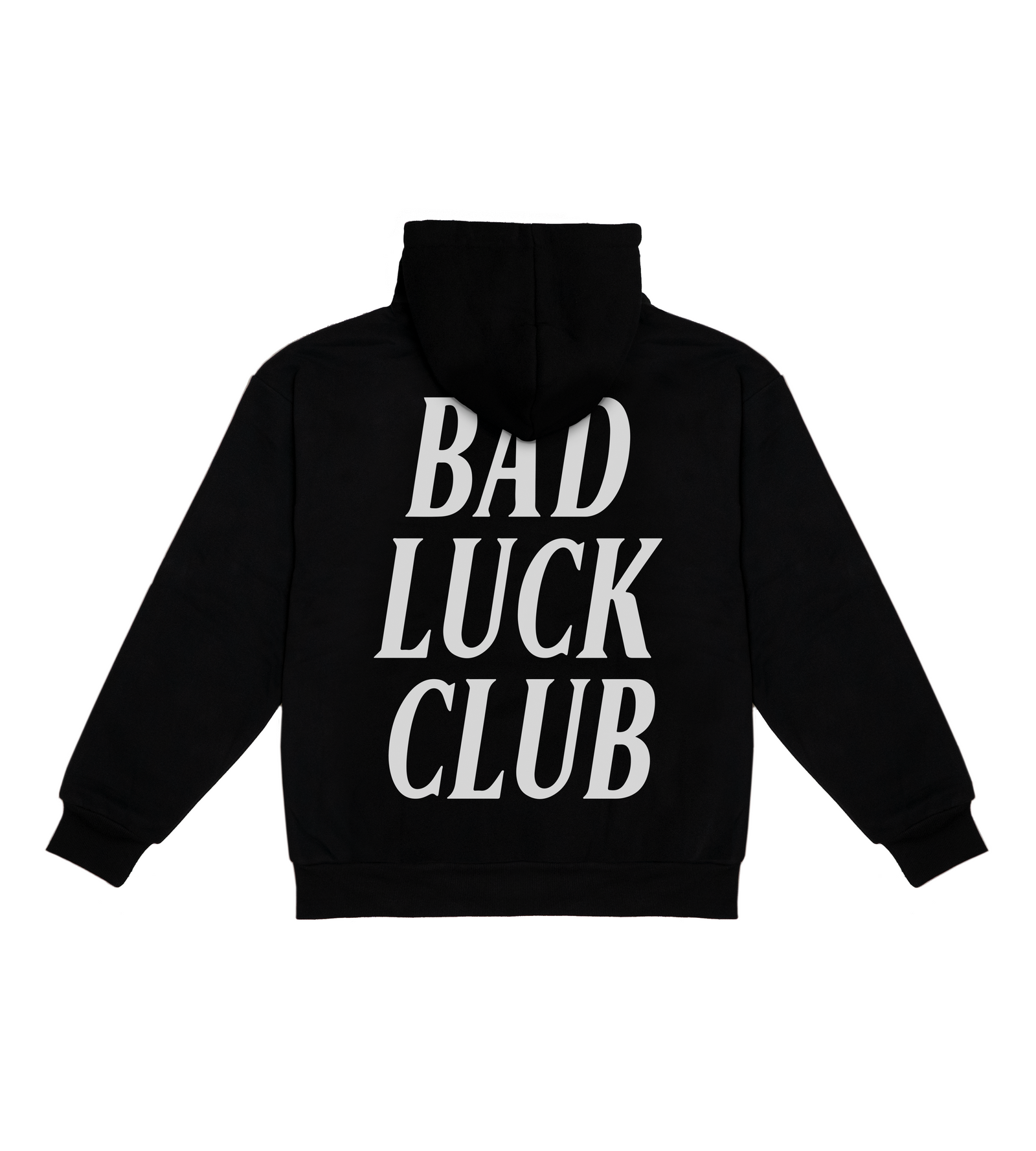 Bad Luck Club! - Black Hooded Sweatshirt